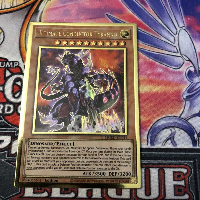 Yu-Gi-Oh! TCG Ultimate Conductor Tyranno Maximum Gold: El Dorado MGED ...