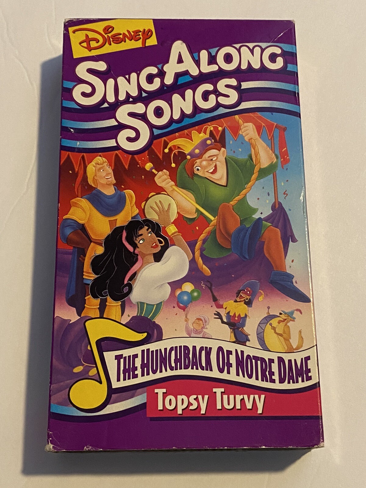 Disney Sing Along Songs The Hunchback Of Notre Dame Topsy Turvy VHS disney-sing-along-songs-the-hunchback-of-notre-dame-topsy-turvy-vhs