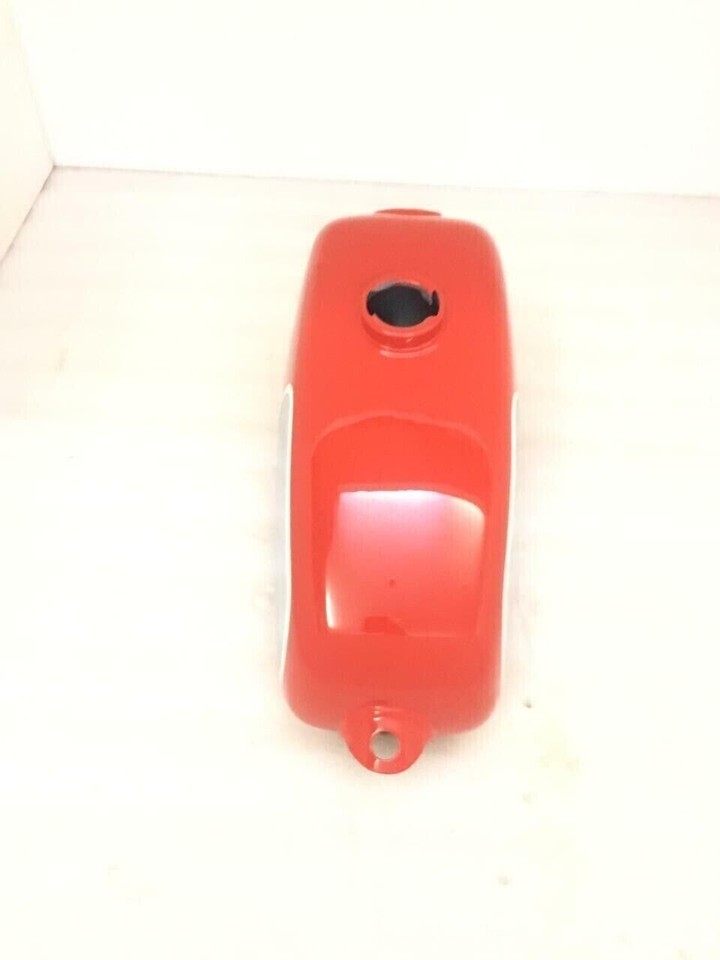 HUSQVARNA 1974 CR 250 WR 250 MAG Repro Red Painted Steel Fuel Gas Tank ...
