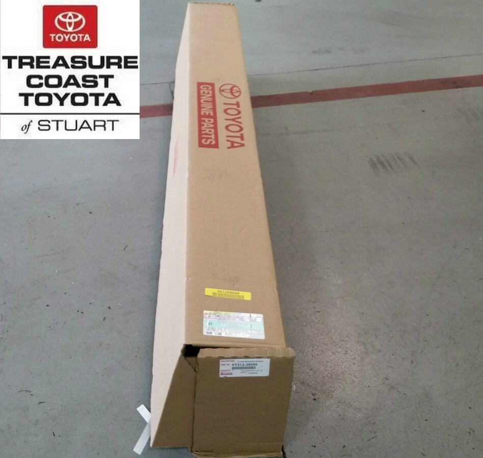 NEW OEM TOYOTA TACOMA DOUBLE CAB BLACK RUNNING BOARDS 2005-2021 | eBay