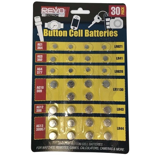 (4 Packs) 30 PK REVO ELECTRONICS ALKALINE BATTERIES | eBay