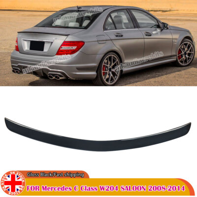 Sport STYLE C63 C43 FOR MERCEDES C CLASS W204 SALOON 08-14 REAR BOOT ...