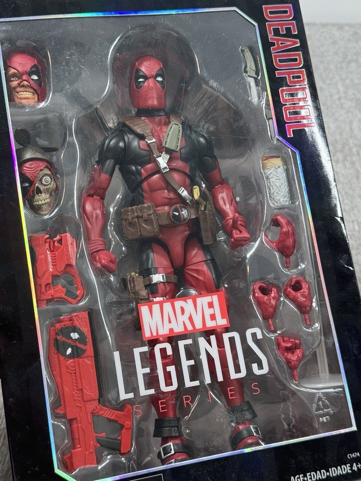 Hasbro Marvel Legends Series 12 Inch Deadpool 12" Figure SEALED Box ...