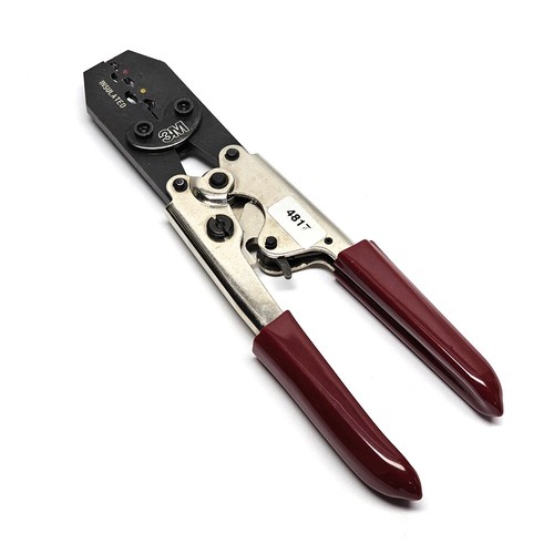 3M Scotchlok TR-490 Hardened Steel Ratchet Tool Hand Crimp 10-22 AWG ...