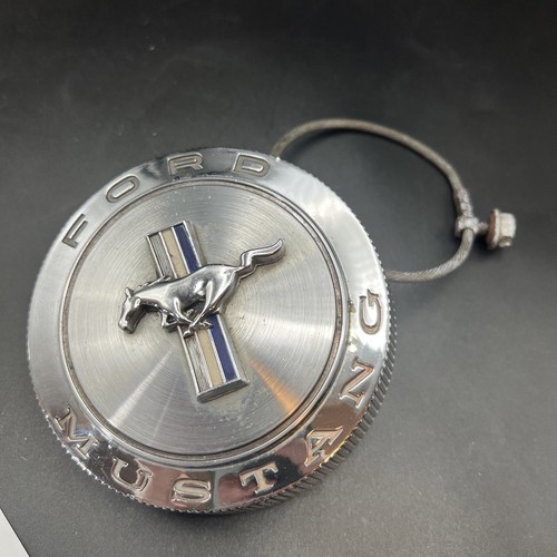 Vintage Original 1966 Ford Mustang Gas Cap with Cable | eBay