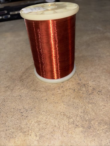 41 AWG Gauge Heavy Copper Magnet Wire 2 Lb Spool Red | eBay