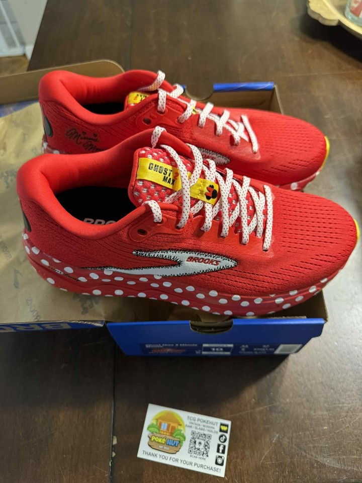 NEW Brooks RunDisney Ghost Max 2 Minnie Mouse Women’s Run Walk Shoes ...