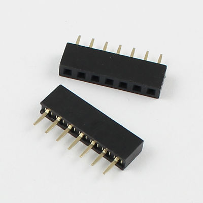 20Pcs 2mm 2.0mm Pitch 1x7 Pin 7 Pin Single Row Straight Female Header ...