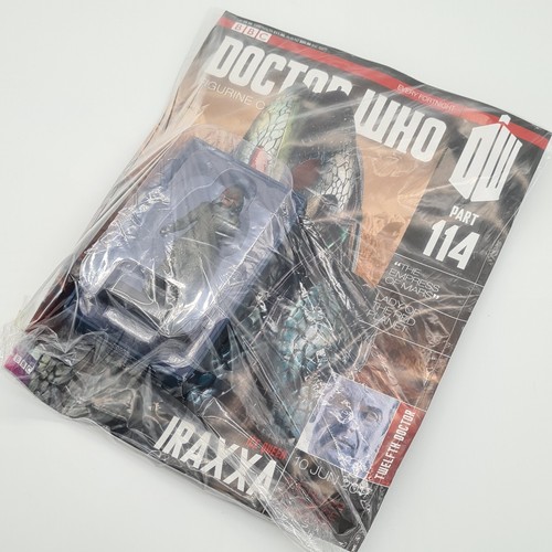 DOCTOR WHO EAGLEMOSS issue #114 IRAXXA ICE QUEEN still sealed in bag ...