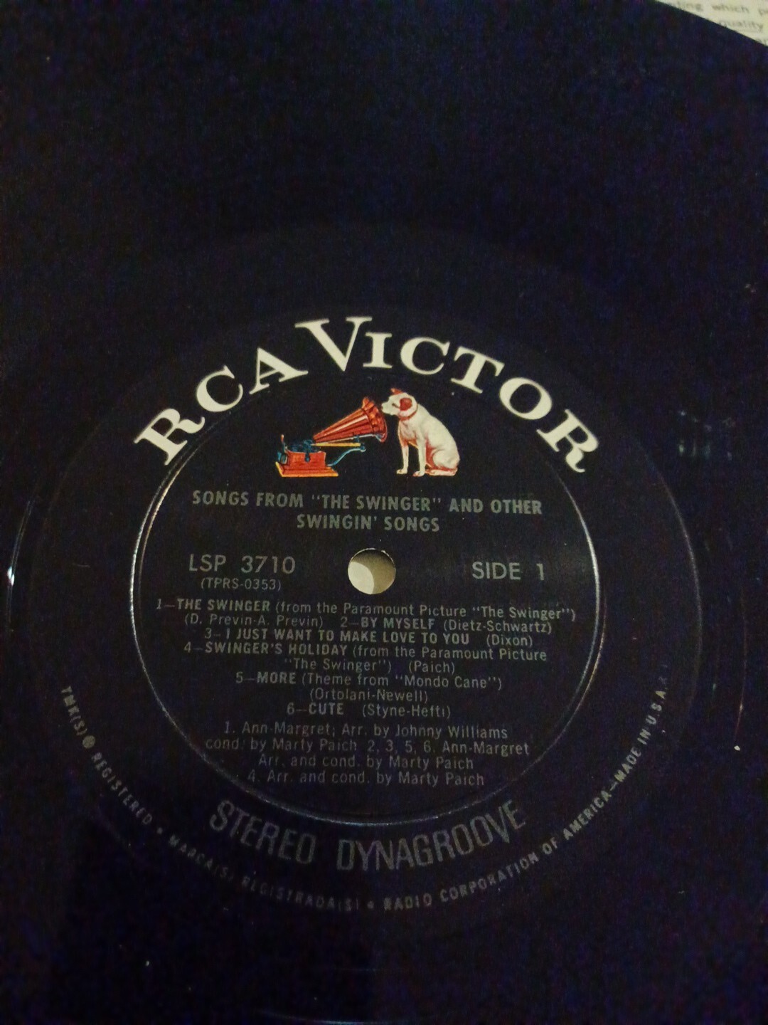 Ann-Margret•Songs From The Swinger/Swingin Songs ☆STEREO☆ 1st Press'66 ...