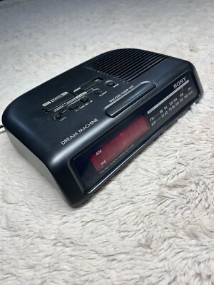 Sony ICF-C25 Dream Machine Clock Radio AM / FM Alarm BLACK ICFC25 ...