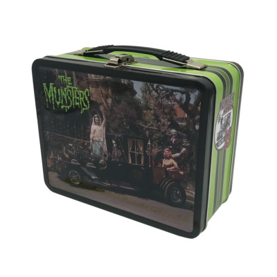 The Munsters Collector Tin Tote Full Size Lunch box Herman lilly ...