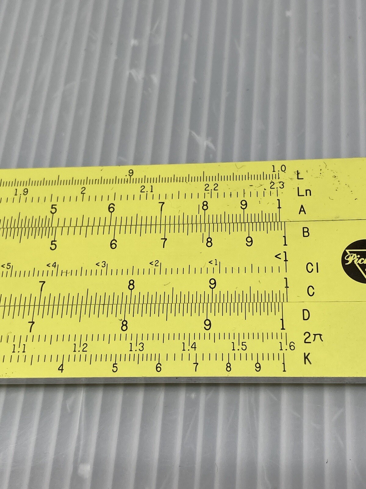 Vintage Pickett N531-ES All Metal Slide Rule Capitol Radio Engineering ...