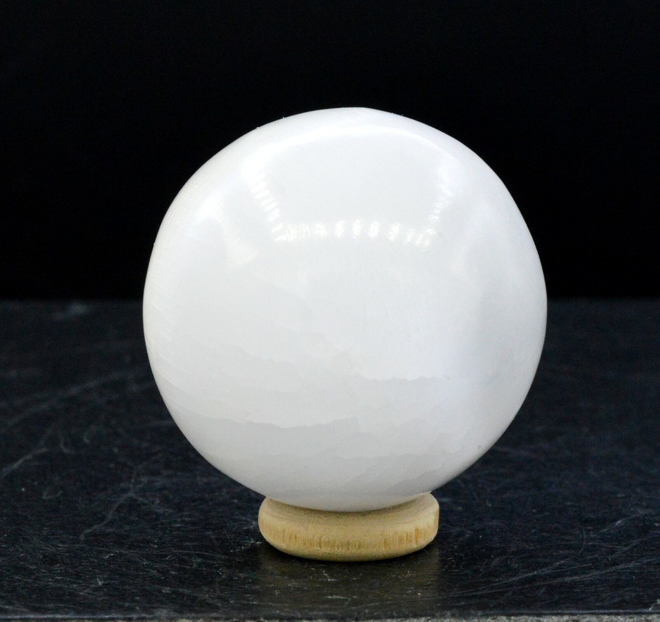 Sfera - Selenite - 93 Grammi - Diametro 42 MM - Marocco | eBay