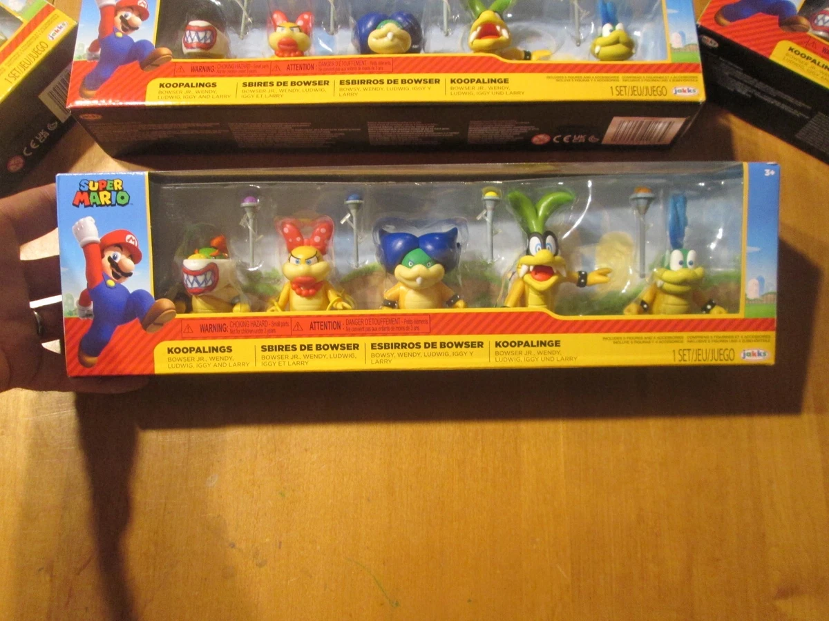 Jakks Pacific Super Mario Koopalings Action Figure Set, 52% OFF
