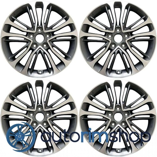 Hyundai Veloster 2016 2017 18" OEM Wheels Rims Set 529102V600 ...