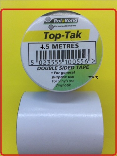 50MM X 4.5M CARPET DIY DOUBLE SIDED TAPE ROLL ADHESIVE ULTRATAPE RHINO ...