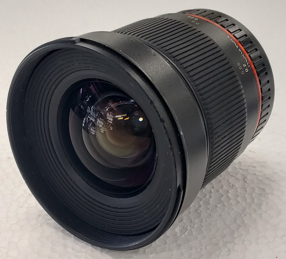Rokinon 16MM F2.0 Wide Angle Manual Focus Lens for Canon EF Mount ...