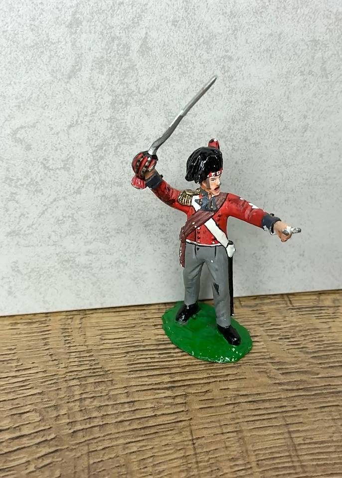 Frontline Figures Napoleonic 92nd Gordon Highlanders Officer Vintage ...