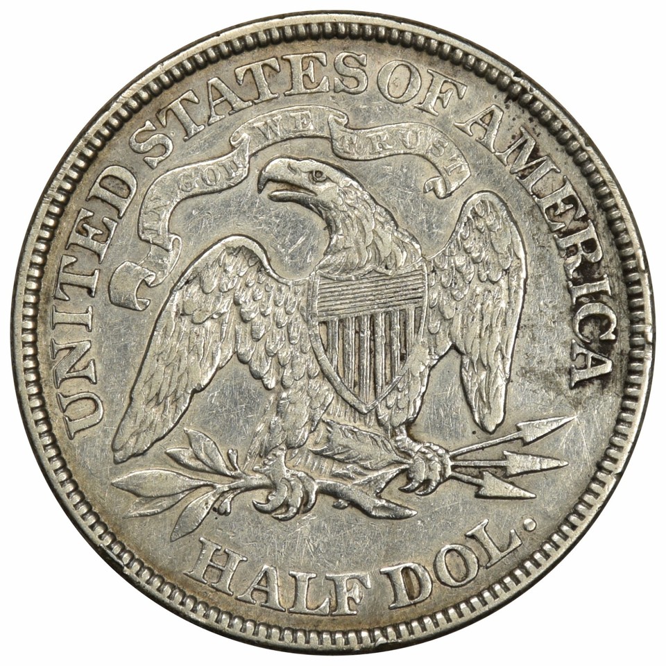 1874 SEATED HALF DOLLAR ~ BOLD AU PRICED RIGHT! INV#3 | eBay
