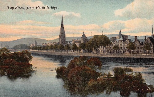 Tay Street From Perth Bridge Perth Postcard Unposted By M&L | eBay UK