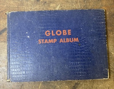 Vtg 1931 Globe Stamp Album Hard Cover - As Is | eBay