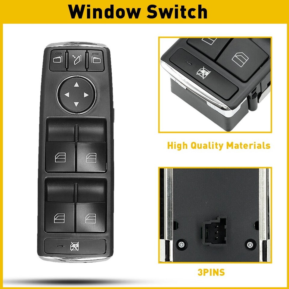 Power Window Master Switch For Mercedes-Benz ML250 ML350 ML400 CLA45 ...