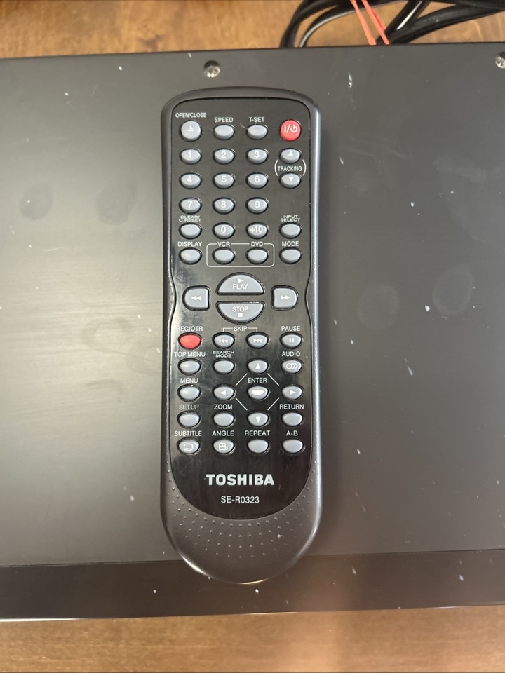 Toshiba SD-V296 K TU DVD Player VCR VHS Combo With Remote , RCA Cable ...