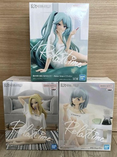 The Eminence in Shadow Figure Alpha & Beta & Epsilon Set Relax time Banpresto | eBay