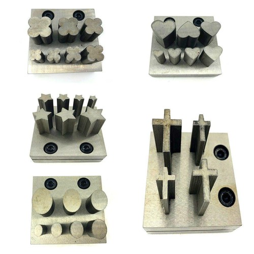 2023 Disc Cutter Punch Set 7 holes Metal mold Cutting Punching jewelry ...