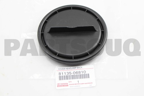 8113506810 Genuine Toyota COVER, HEADLAMP BACK, NO.1 81135-06810 | eBay