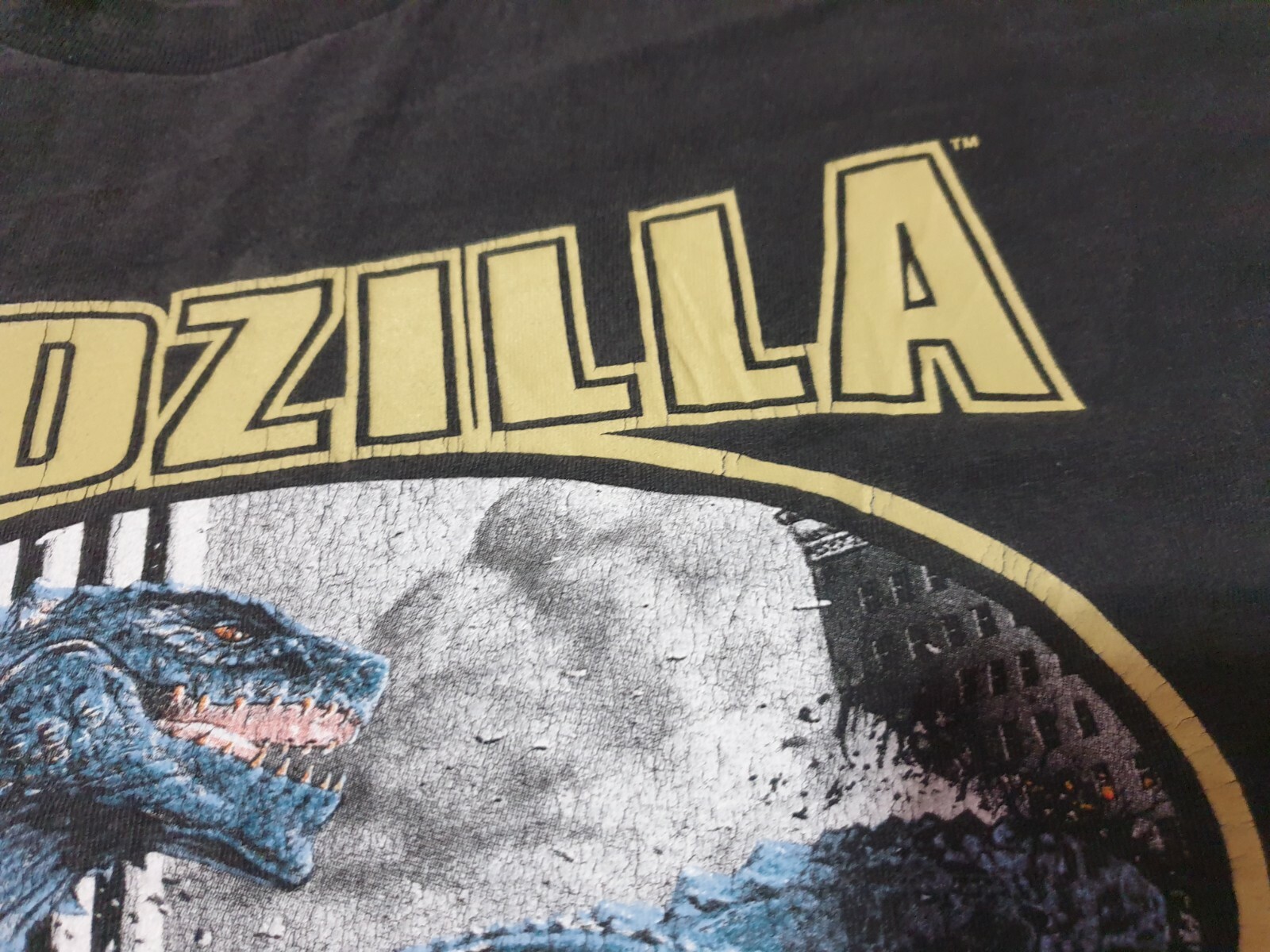 Rare 90s Godzilla Vintage Original Movie T shirt XL - Gem