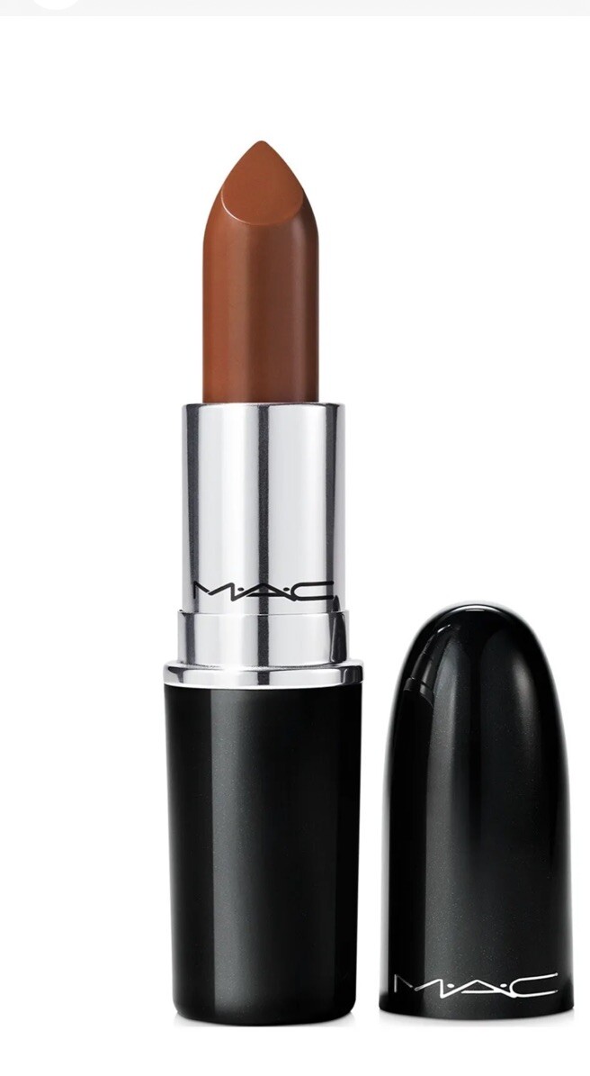 MAC Lustreglass Lipstick Shade 554 CAN'T DULL MY SHINE Full Size 3g New ...