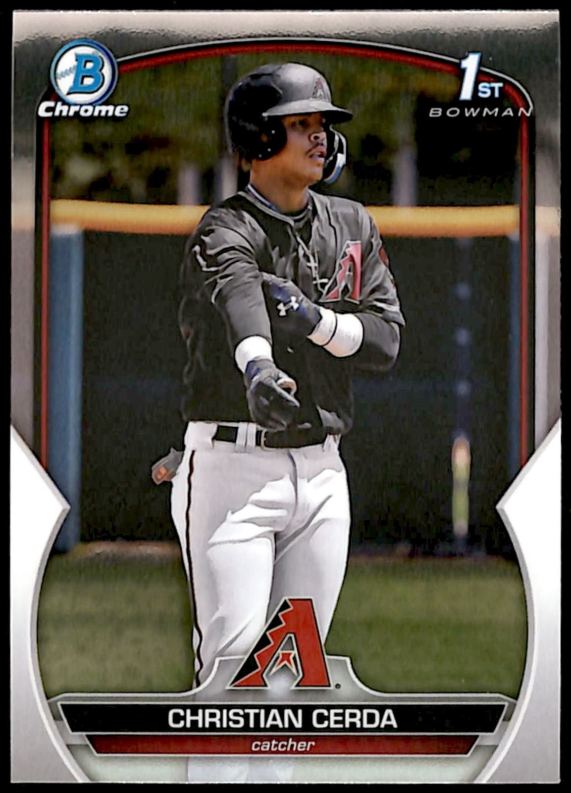2023 Bowman Chrome Prospects #BCP-56 Christian Cerda Arizona ...