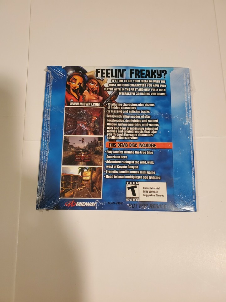 Freaky Flyers DEMO (Sony PlayStation 2 PS2, 2003) SEALED - RARE ...