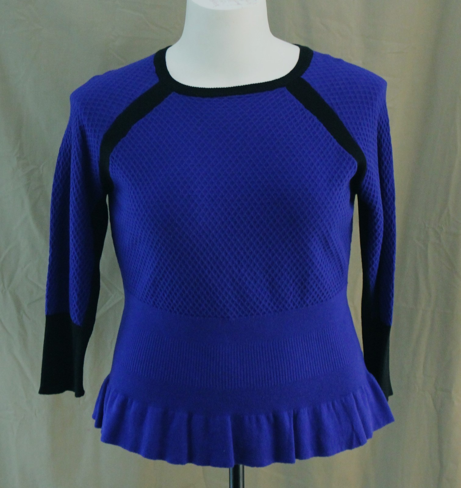 Worthington, Large, Verve Violet Combo Sweater, New with Tags | eBay