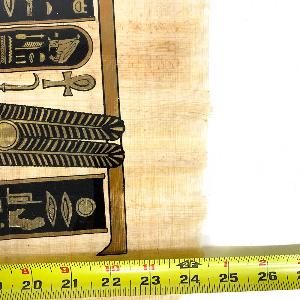 Ancient Egyptian Queen Cleopatra and Pharaoh Papyrus Print, Egypt Art ...