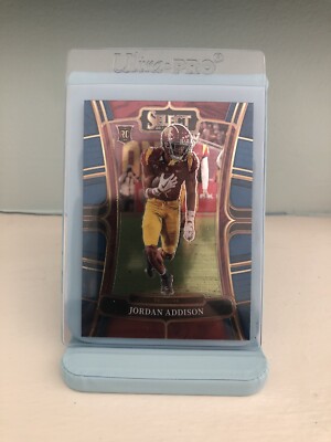 Jordan Addison 2023 Panini Select Draft Picks - Concourse Blue #6 (RC ...