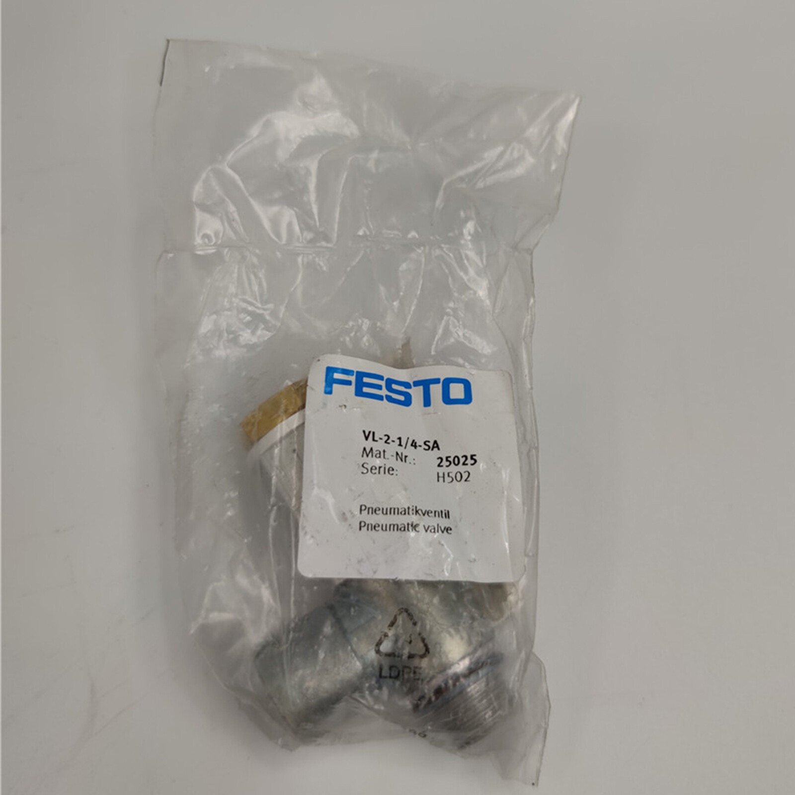 1PC NEW FESTO 25025 VL-2-1-4-SA VL-2-1/4-SA fast Ship #YP1 | eBay