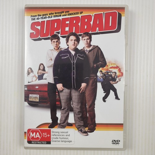 Superbad DVD - Jonah Hill, Michael Cera, Seth Rogen - Region 4 -TRACKED ...