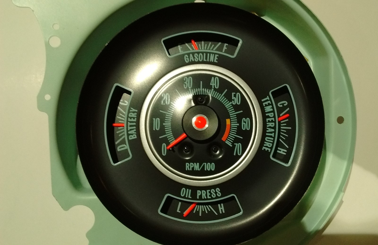 factory tachometer & dash gauge 69 Chevy chevelle el camino 6000 rpm ...