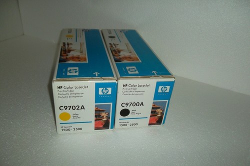 LOT-2 HP 121A Toner Cartridges 4K Page Yield for HP 1500 2500 C9702A ...