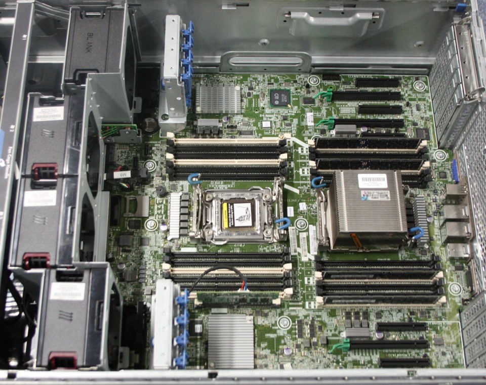 HP ProLiant ML350p Gen8 Xeon E5-2620 64GB RAM P420i 2x 460W PSUs - READ ...
