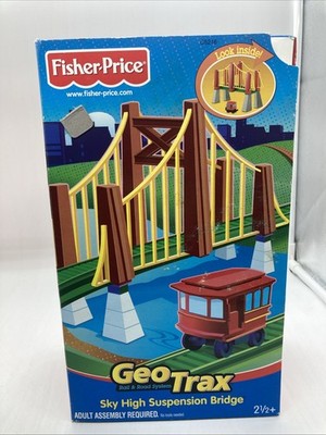 Yr 2005 Geo Trax Rail & Road System SKY HIGH SUSPENSION BRIDGE with ...