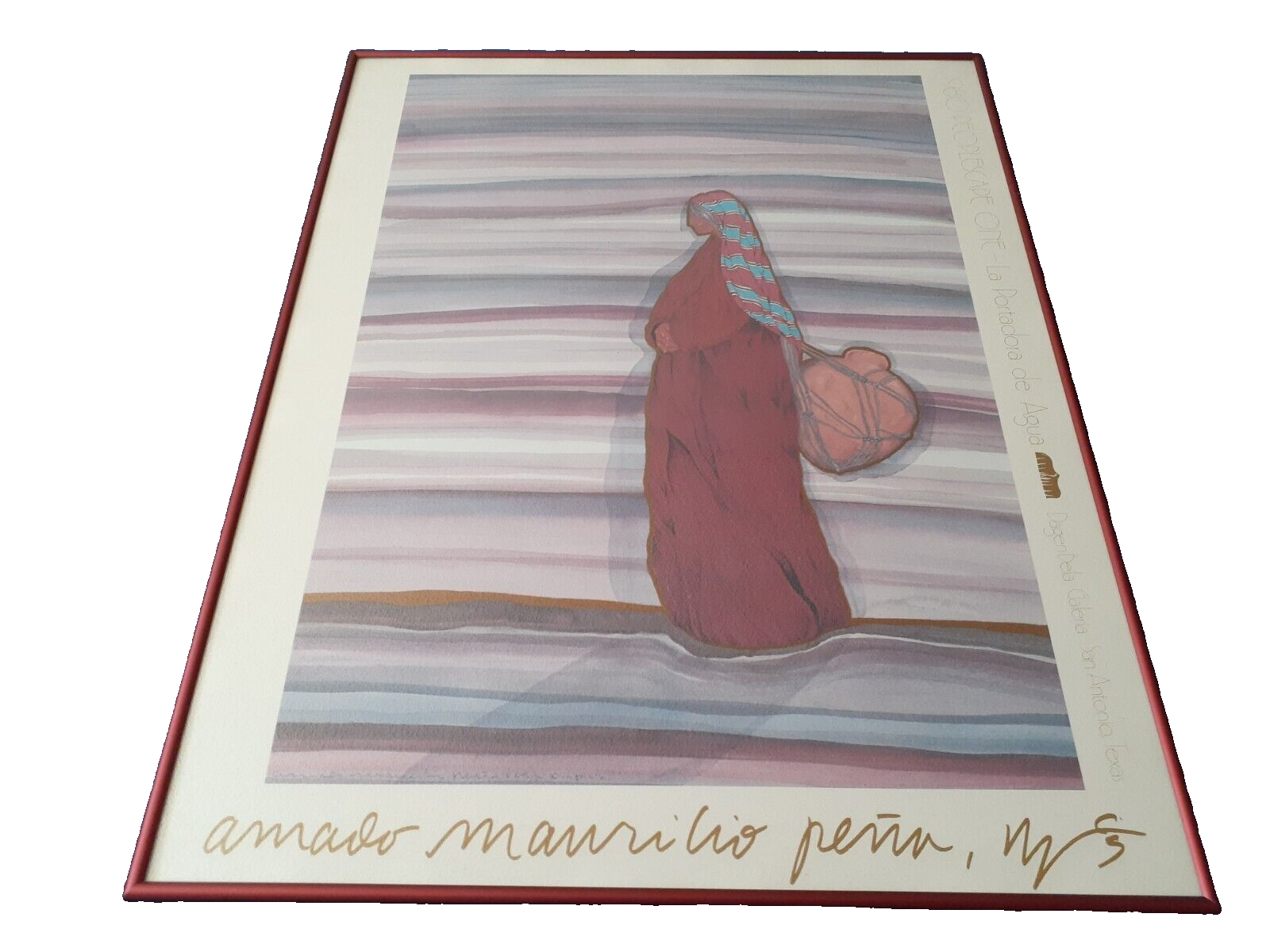 Amado Maurilio Pena Jr. Signed Print. 1980 PEOPLESCAPE ONE. | eBay