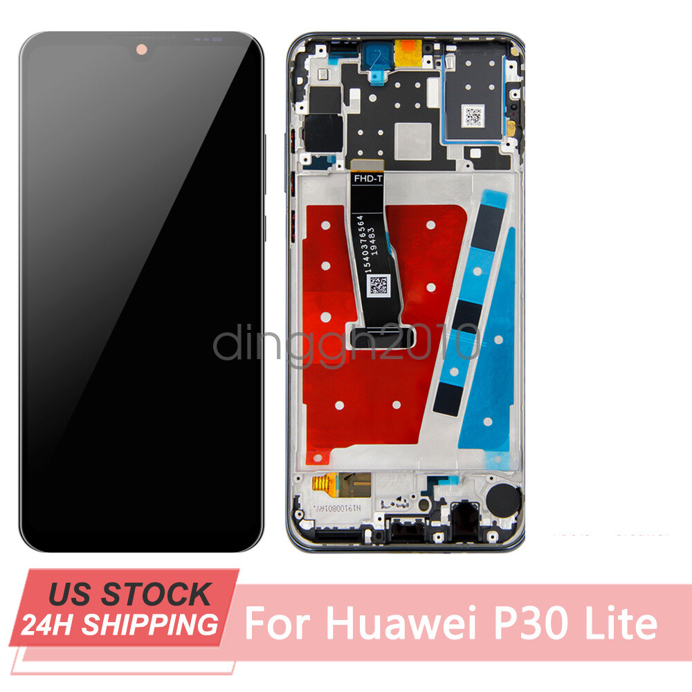 For Huawei P30 Lite MAR-LX3A MAR-LX1A LCD Display Touch Screen ...