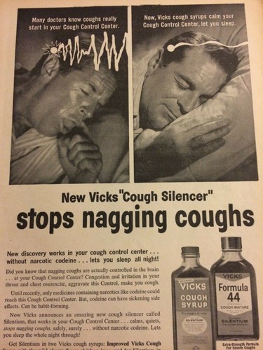Vicks Cough Syrup, Full Page Vintage Print Ad | eBay