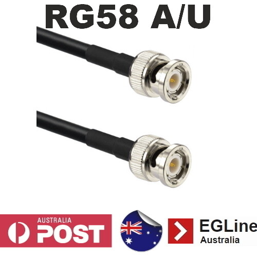30m Coaxial Cable RG58A/U 50 Ohm BNC RG58 Cable BNC RG58 Patch Lead ...