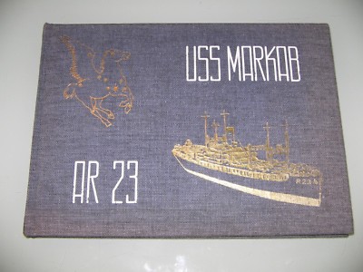 USS Markab AR 23 1962-63 WESPAC NAVY CRUISE BOOK | eBay
