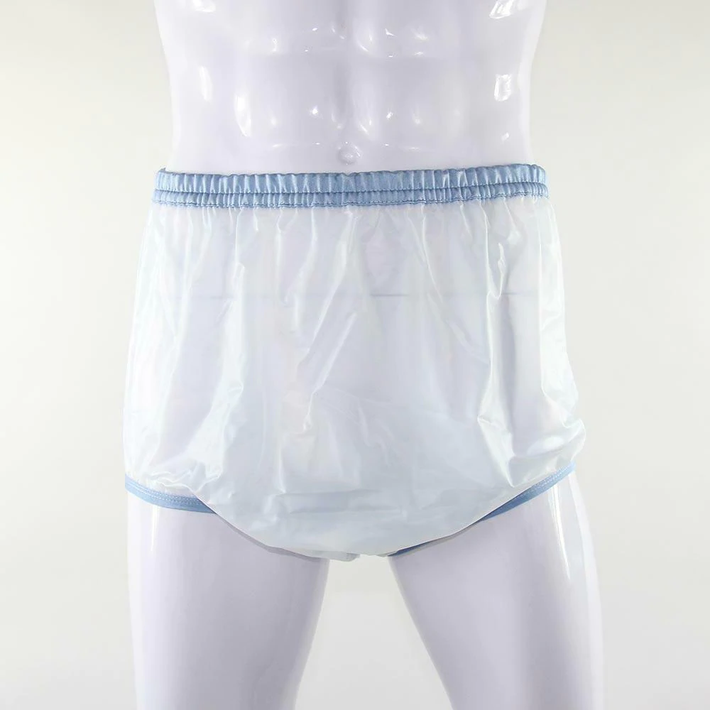 Blue Tuffy PVC 6mil Vinyl Adult Plastic Pants Diaper Covers with 1 ...